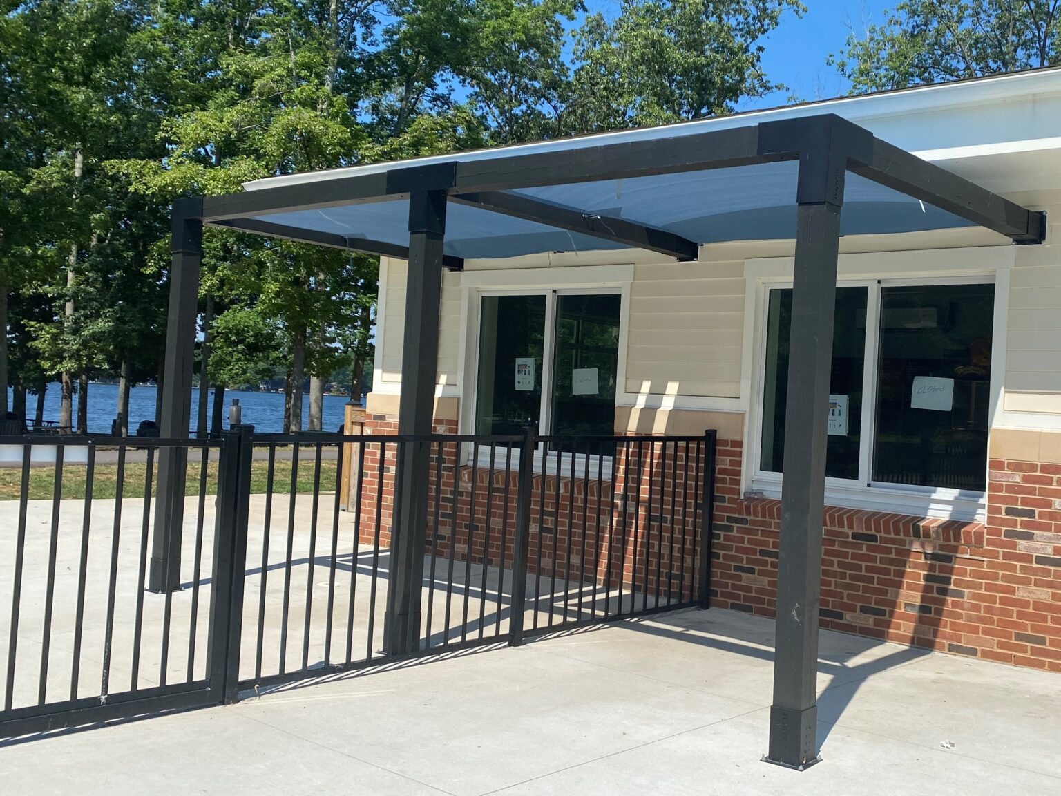 Clubhouse Pool Snack Bar Shade Structure – Friends of Lake of the Woods